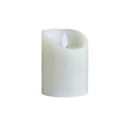 H&ouml;ffner LED Kerze creme Wachs,Plastik Ma&szlig;e (cm): H: 10 &Oslash;: 7.5 &raquo; H&ouml;ffner