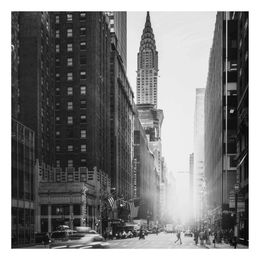Bilderwelten Alu-Dibond Outdoor Bild Lebhaftes New York