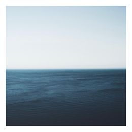 Bilderwelten Alu-Dibond Outdoor Bild Minimalistischer Ozean