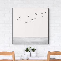 Bilderwelten Wechselbild Vogelzug in den S&uuml;den