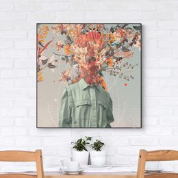 Bilderwelten Wechselbild Blumen Portr&auml;t - Bl&uuml;ten in Orange