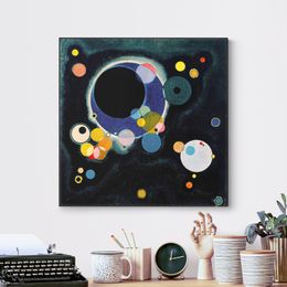 Bilderwelten Wechselbild Wassily Kandinsky - Skizze Kreise