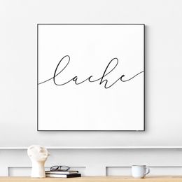 Bilderwelten Wechselbild Lache Kalligraphie