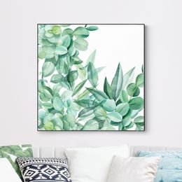 Bilderwelten Wechselbild Dickicht Eukalyptusbl&auml;tter Aquarell