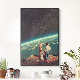 Bilderwelten Wechselbild Date mit Blick auf die Erde