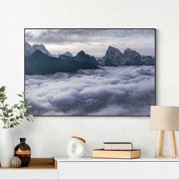 Bilderwelten Wechselbild Wolkenmeer im Himalaya