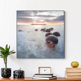 Bilderwelten Wechselbild Moeraki Neuseeland
