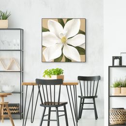 Bilderwelten Wechselbild Magnolie auf Gold I