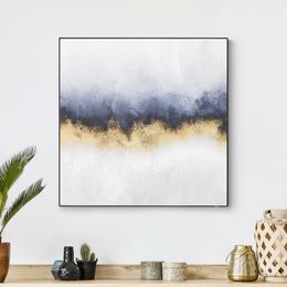 Bilderwelten Wechselbild Wolkenhimmel mit Gold