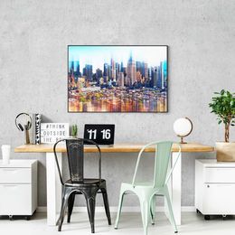 Bilderwelten Wechselbild Manhattan Skyline Urban Stretch