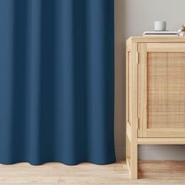 Vorhang Ozeanblau - blickdichte Gardine Unifarben Wohnzimmer Schlafzimmer K&uuml;che Bad Badezimmer Jugendzimmer Kinderzimmer Blau
