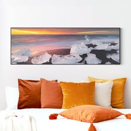 Bilderwelten Wechselbild Eisbrocken J&ouml;kuls&aacute;rlon Island