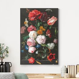 Bilderwelten Wechselbild Jan Davidsz de Heem - Stillleben mit Blumen in einer Glasvase