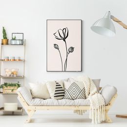 Bilderwelten Wechselbild Mohn Illustration II