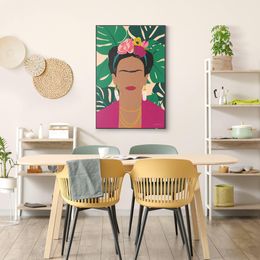 Bilderwelten Wechselbild Frida tropische Collage