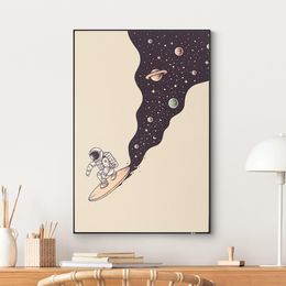 Bilderwelten Wechselbild Kosmischer Surfer
