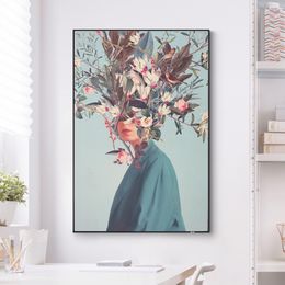 Bilderwelten Wechselbild Blumen Portr&auml;t - Bl&uuml;ten in Rosa