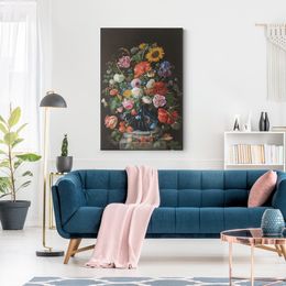 Bilderwelten Wechselbild Jan Davidsz de Heem - Glasvase mit Blumen