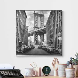 Bilderwelten Wechselbild Manhattan Bridge in America