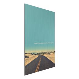 Bilderwelten Alu Dibond Outdoor Bild Natur t&uuml;rkis Motiv wetterfest - Lyrische Landschaften - Wissen - Landschaft Wohnzimmer Schlafzimmer
