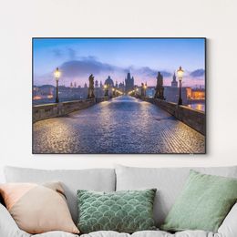 Bilderwelten Wechselbild Karlsbr&uuml;cke in Prag