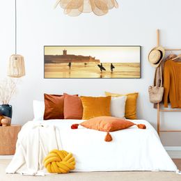 Bilderwelten Wechselbild Surfer Beach