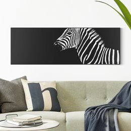 Bilderwelten Wechselbild Zebra Safari Art