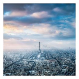Bilderwelten Alu-Dibond Outdoor Bild Winter in Paris