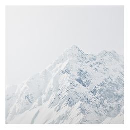 Bilderwelten Alu-Dibond Outdoor Bild Wei&szlig;e Berge