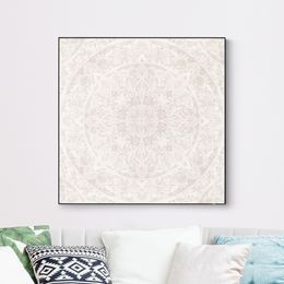 Bilderwelten Wechselbild Mandala Aquarell Ornament beige
