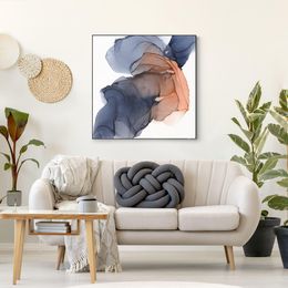 Bilderwelten Wechselbild Ozeantropfen Blau-Orange mit Gold