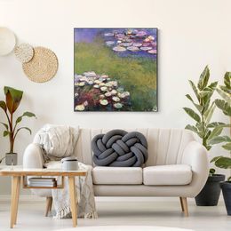 Bilderwelten Wechselbild Claude Monet - Seerosen