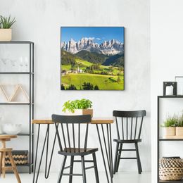 Bilderwelten Wechselbild Geislerspitzen in S&uuml;dtirol