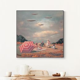 Bilderwelten Wechselbild Ufos an einem Sommertag