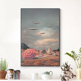 Bilderwelten Wechselbild Ufos an einem Sommertag