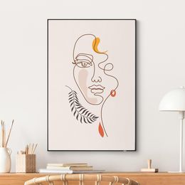 Bilderwelten Wechselbild Lineart Portrait