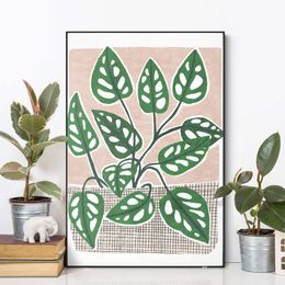 Bilderwelten Wechselbild Monstera im Korb