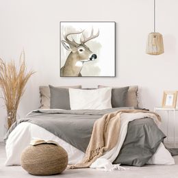 Bilderwelten Wechselbild Waldfreunde - Hirsch