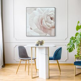 Bilderwelten Wechselbild Wei&szlig;e Bl&uuml;te im Bl&uuml;tenmeer