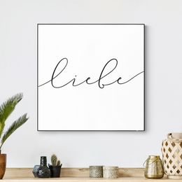 Bilderwelten Wechselbild Liebe Kalligraphie
