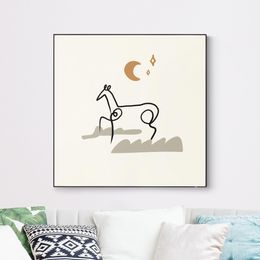 Bilderwelten Wechselbild Picasso Interpretation - Das Pferd