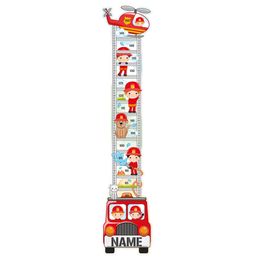 Wandtattoo Kinderzimmer Junge FeuerwehrSet mit Name Wandsticker Jungenzimmer Kinder Wandaufkleber in S-XXL Feuerwehr selbst gestalten
