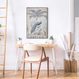 Bilderwelten Wechselbild Shabby Chic Collage - Pfau