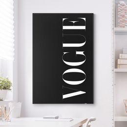 Bilderwelten Wechselbild VOGUE Schwarz