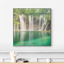 Bilderwelten Wechselbild Wasserfall Plitvicer Seen