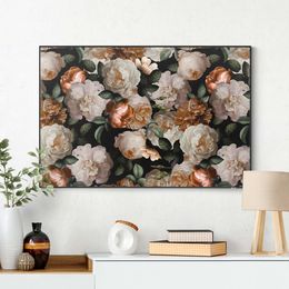 Bilderwelten Wechselbild Rote Rosen mit Wei&szlig;en Rosen II