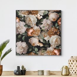 Bilderwelten Wechselbild Rote Rosen mit Wei&szlig;en Rosen II