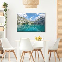 Bilderwelten Wechselbild Traumhafter Bergsee