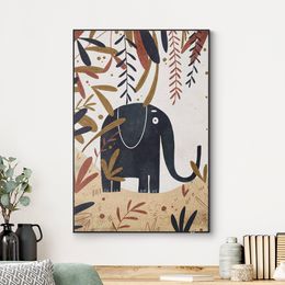 Bilderwelten Wechselbild Elefant im Dschungel