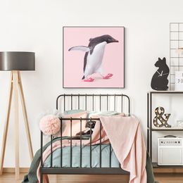 Bilderwelten Wechselbild Flip-Flop Pinguin